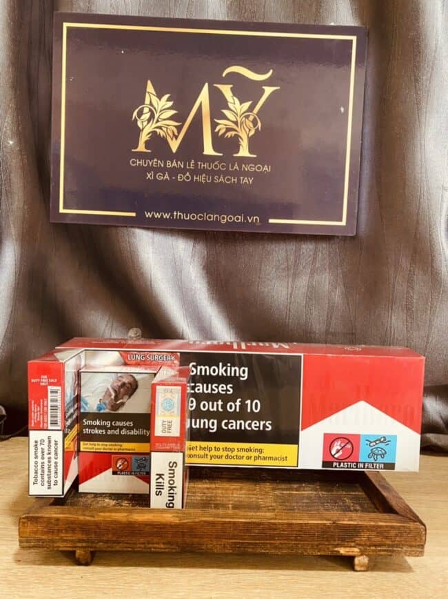 Thuốc Lá Marlboro Silver Blue - Marlboro Xanh (Xách Tay Nga) - Tobaco ...