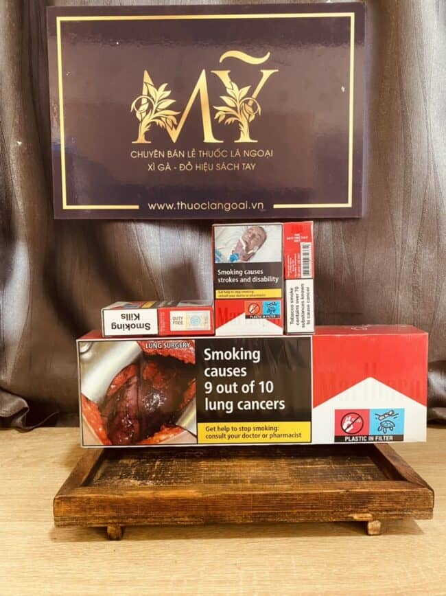 Thuốc Lá Marlboro Silver Blue - Marlboro Xanh (Xách Tay Nga) - Tobaco ...