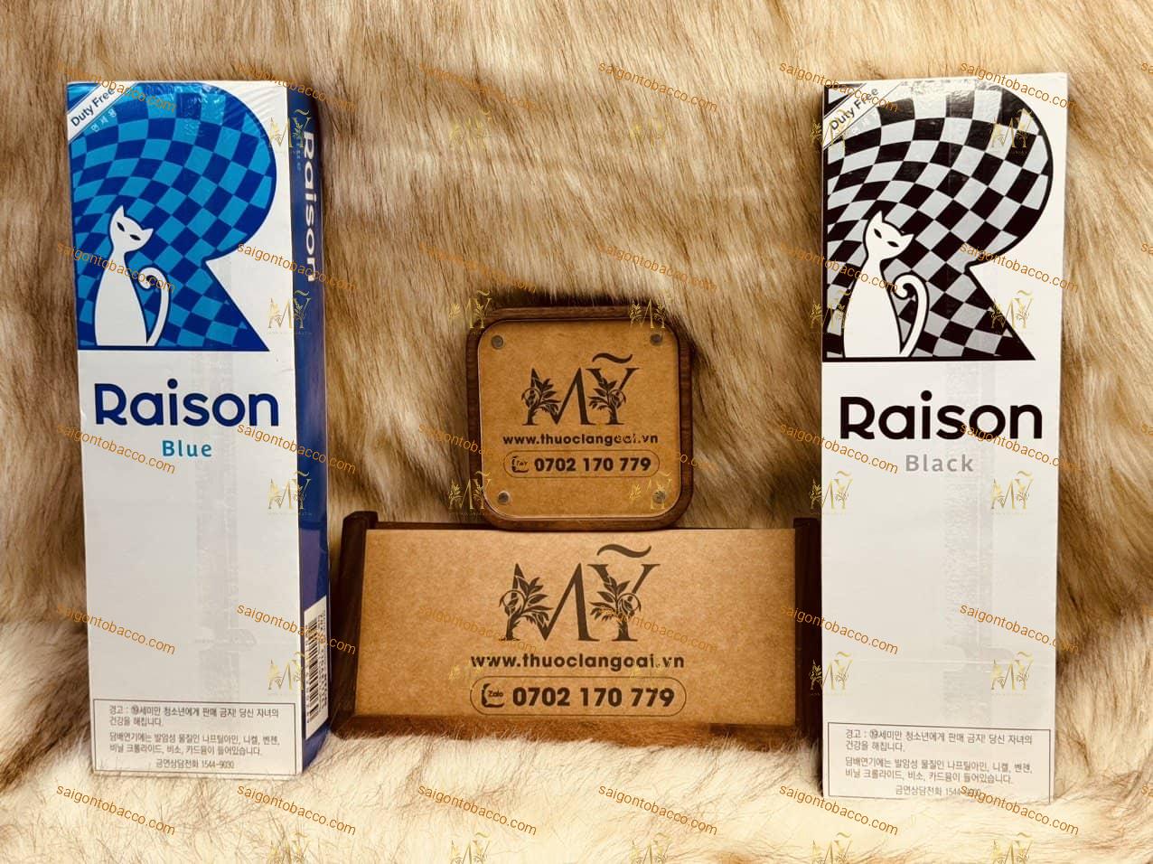 Thuốc lá Raison Blue và Black phiên bản Hàn - Tobaco Sài Gòn | Chuyên ...